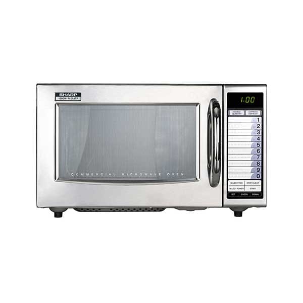 Sharp R21AT Medium Duty Commercial Microwave, 1000W - Alexanders