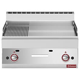 Diamond G65/PM7T-N 2/3 Smooth 1/3 Grooved Gas Cooking Plate ...