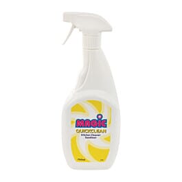 Magic Quickclean Kitchen Cleaner and Sanitiser Ready To Use 750ml (6 ...