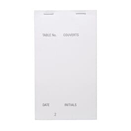 Carbonless Waiter Pad Triplicate (Pack of 50) - (Code: G525 ...