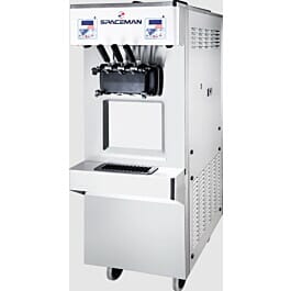 Spaceman S70A Soft Serve Free Standing Ice Cream Machine, 2 x 3.2 Litres