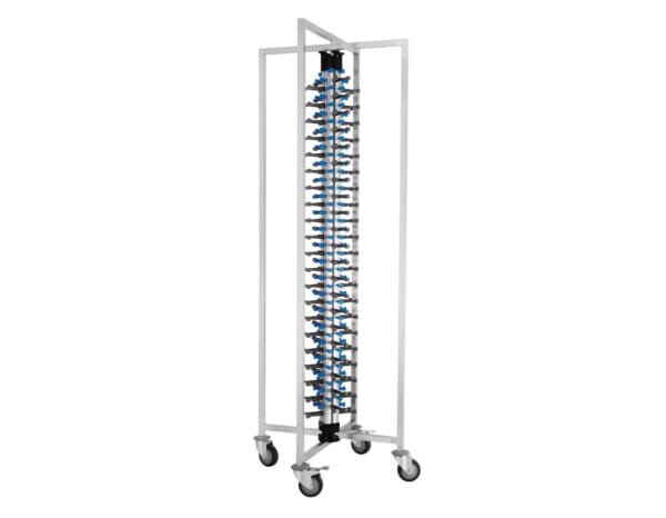 Vogue GK978 Mobile Plate Rack 84 Plates | Alexanders Direct
