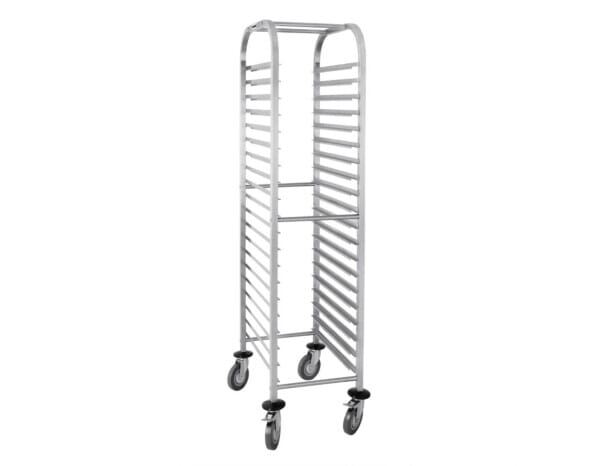 Vogue U376 Gastronorm Racking Trolley 20 Level | Alexanders Direct