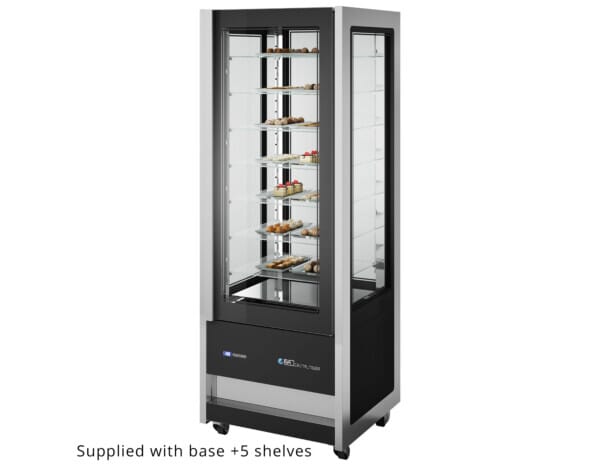 ISA CRISTAL TOWER 75PH B Glass Display Chiller | Alexanders Direct