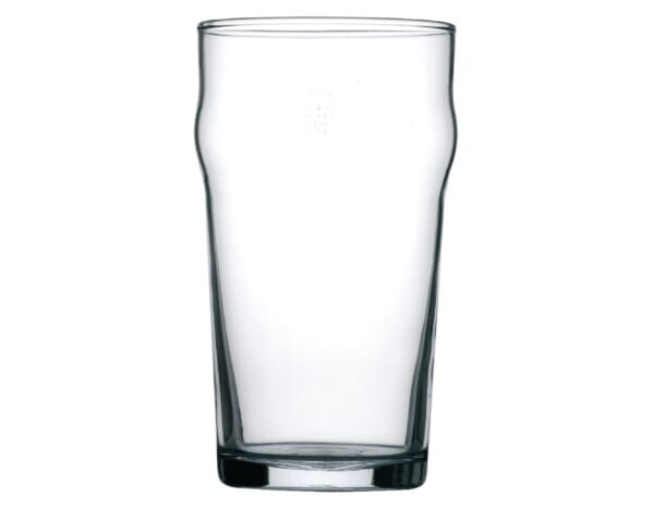 Arcoroc Nonic Nucleated Beer Glasses 570ml CE Marked (Pack of 48 ...