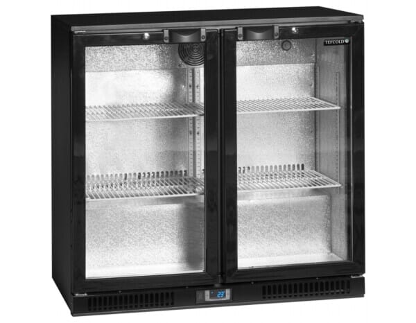 Tefcold DB200S Sliding Double Door Bottle Cooler, 183 Litres