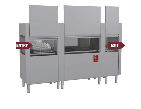 Diamond DATIC37E/7-230/3-DX- Frontloading Dishwasher with Traction ...