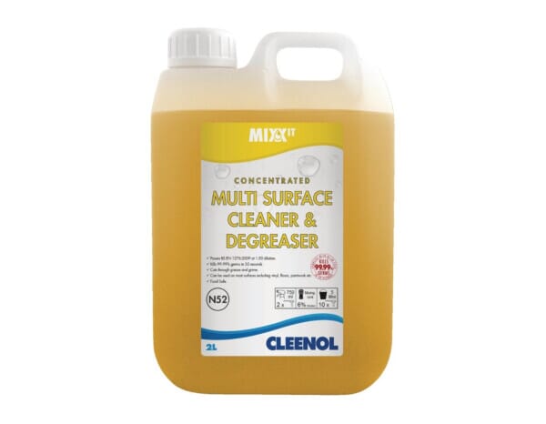 Cleenol Mixx It Multi Purpose Surface Cleaner and Degreaser 2Ltr (Pack ...