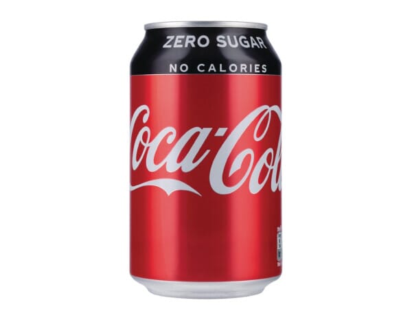 Coke Zero Cans 330ml (Pack of 24) - (Code: FW838) | Alexanders Direct