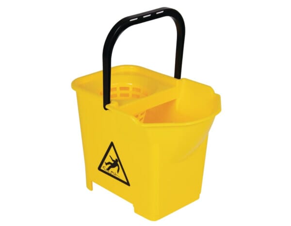 Jantex Colour Coded Mop Bucket Yellow - (Code: S223) | Alexanders Direct