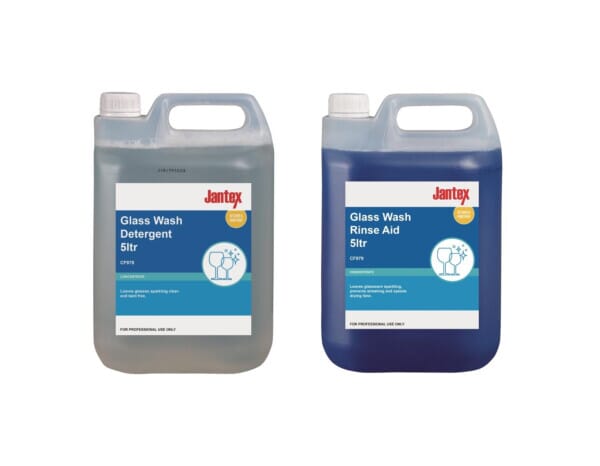 Jantex Glasswasher Detergent and Rinse Aid Concentrate 5Ltr (2 Pack ...