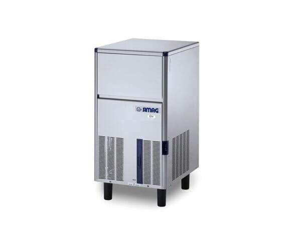 Simag SDE64 Self-contained Cube Ice Maker, 63kg/24hrs Output / 20kg ...