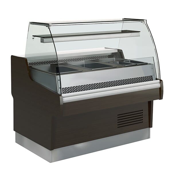 Mafirol RAVEL1210 CR FV VCR Flat Glass Serveover Display with ...